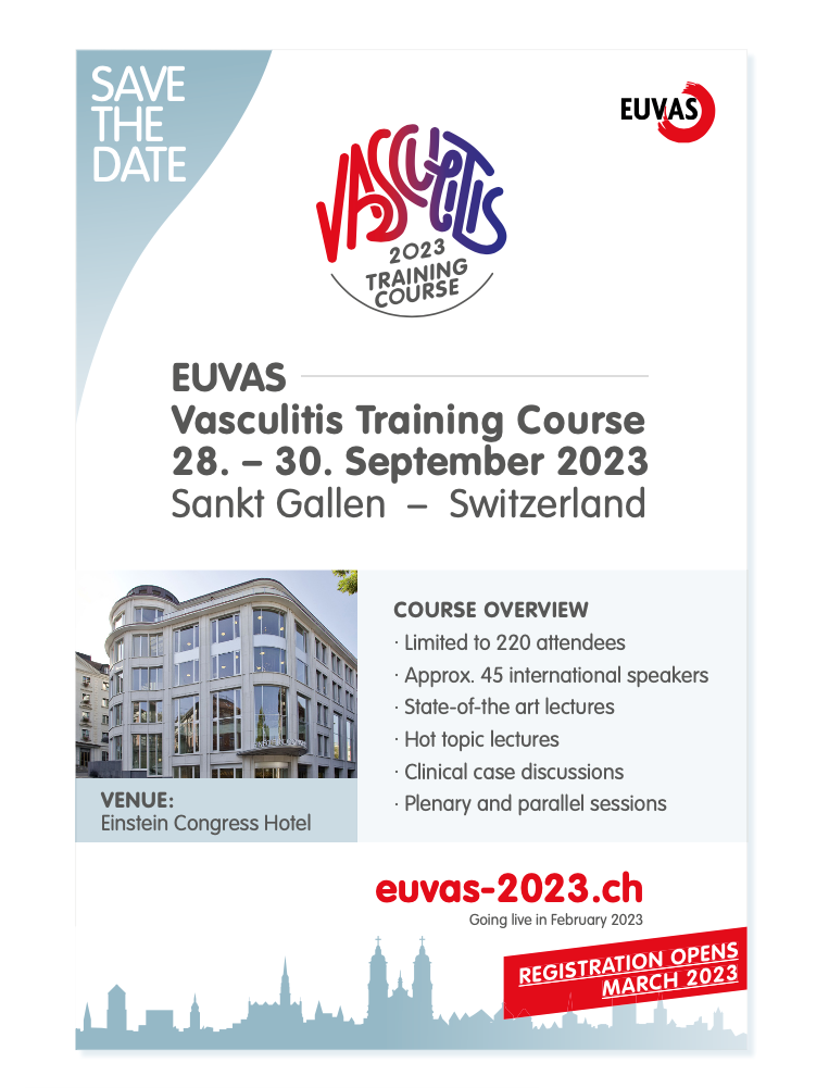 EUVAS vaskulittkurs 2023