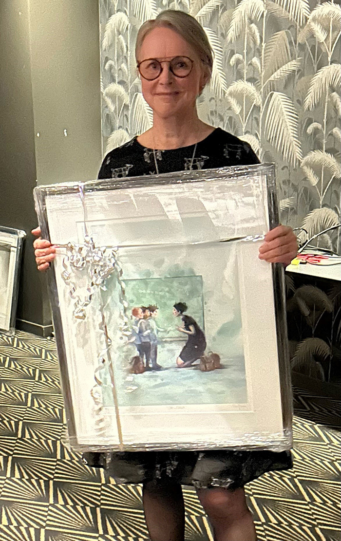 Hedersprisen i NBUPF til Siv Kvernmo